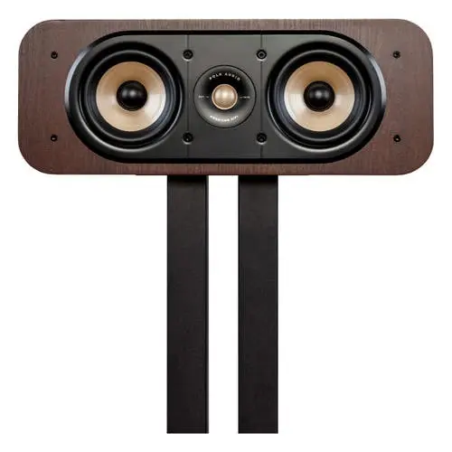 POLK AUDIO Signature Elite Es30 Center Channel Speaker - Walnut