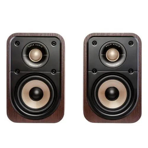POLK AUDIO Signature Elite Es10 Surround Speakerspair - Walnut