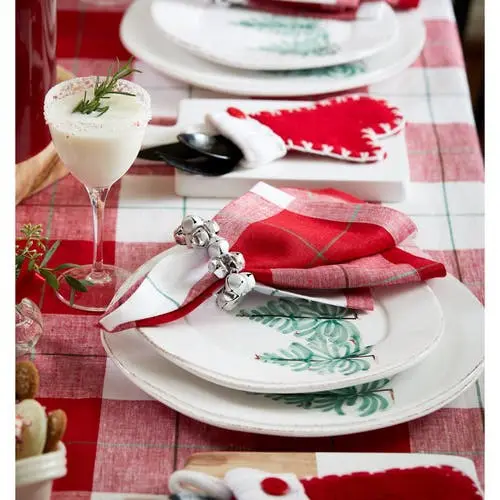 Solino Home Linen Dinner Napkins Set Of 4