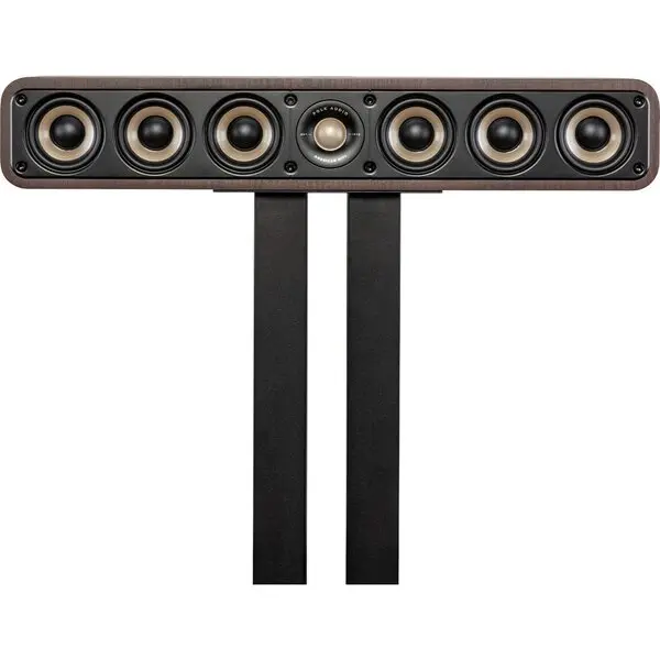 POLK AUDIO Signature Elite Es35 Slim Center Channel Speaker - Walnut