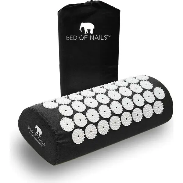 BED OF NAILS Bon Original Premium Acupressure Pillow - Jet Black