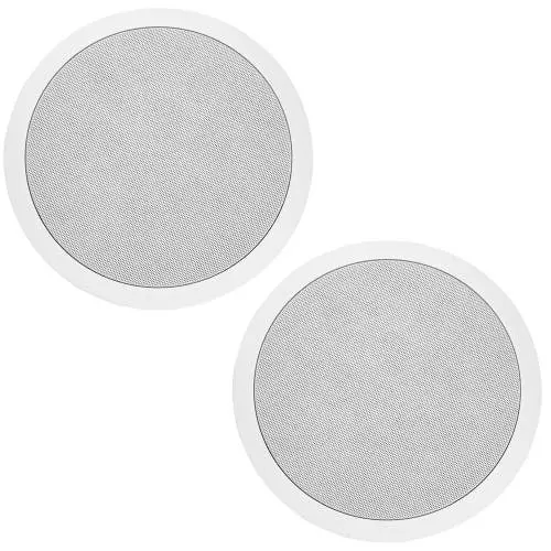 POLK AUDIO Mc 80 8" In Ceiling Speakerspair - White