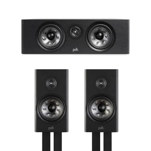 POLK AUDIO Reserve 3.0 Channel Home Theater Speaker Bundle - Black