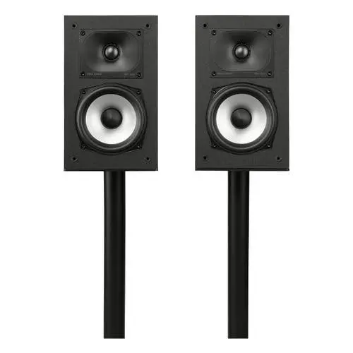 POLK AUDIO Monitor Xt15 Compact High-resolution Bookshelf Speakerspair - Black