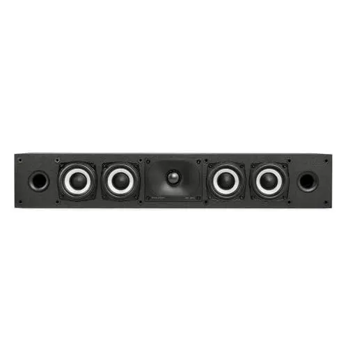 POLK AUDIO Monitor Xt35 Low-profile Center Channel Speaker - Black