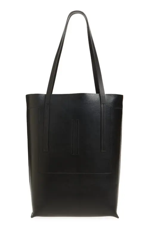 Rick Owens Leather Shopper Bag