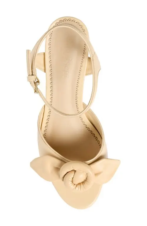 Cinq À Sept Arianna Platform Sandal - Beige