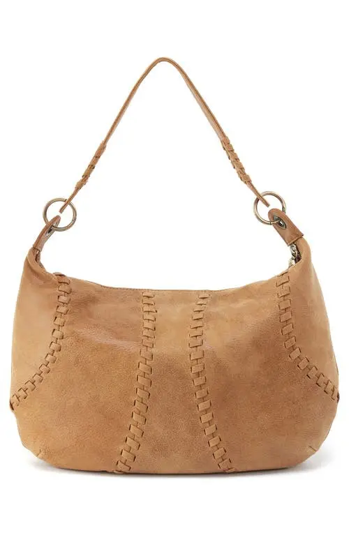 Hobo Opal Leather Shoulder Bag - Whiskey