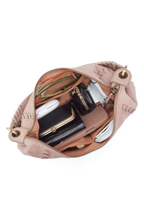 Hobo Mini Opal Leather Shoulder Bag - Hazel