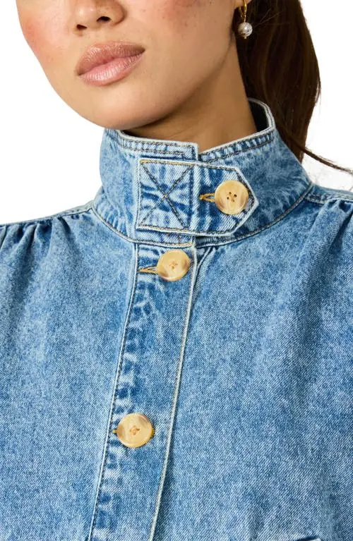 Steve Madden Marceline Denim Shirt Jacket
