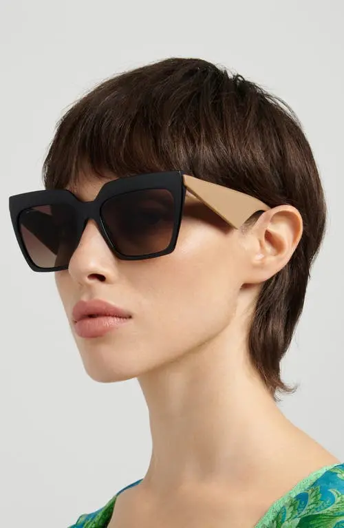 Etro 58mm Rectangular Sunglasses