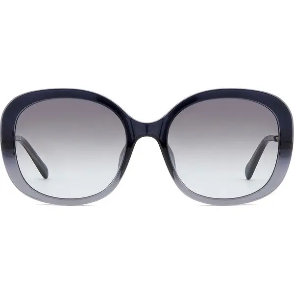 Fossil Gradient Oval Sunglasses - Blue Shaded/grey Green