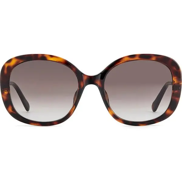 Fossil Gradient Oval Sunglasses - Havana/brown Sf