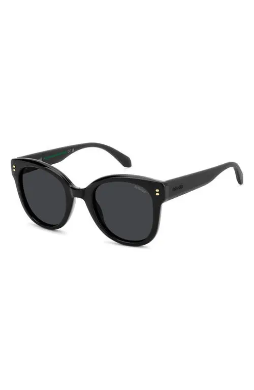 POLAROID 50mm Polarized Round Sunglasses