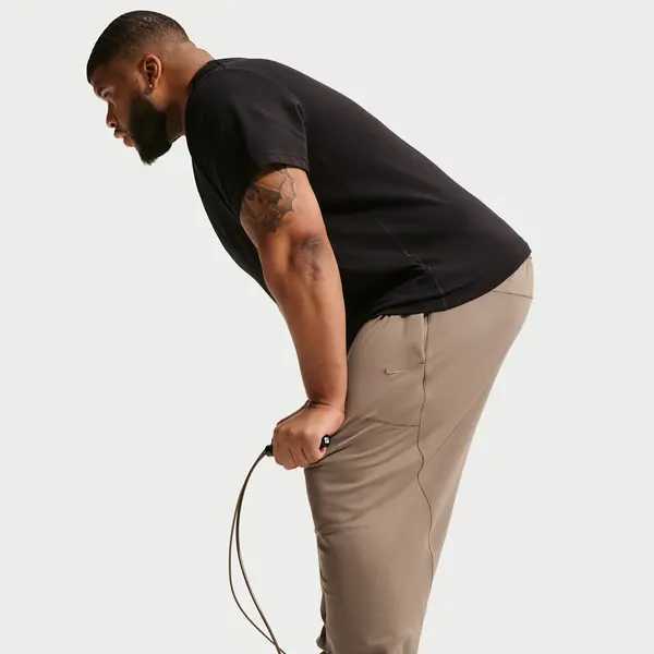 Nike Primary Nanoknit Dri-fit Uv Protection Performance Jogger Pants - Brown