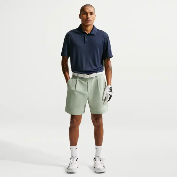 Nike Par Dri-fit Sleeve Logo Golf Polo