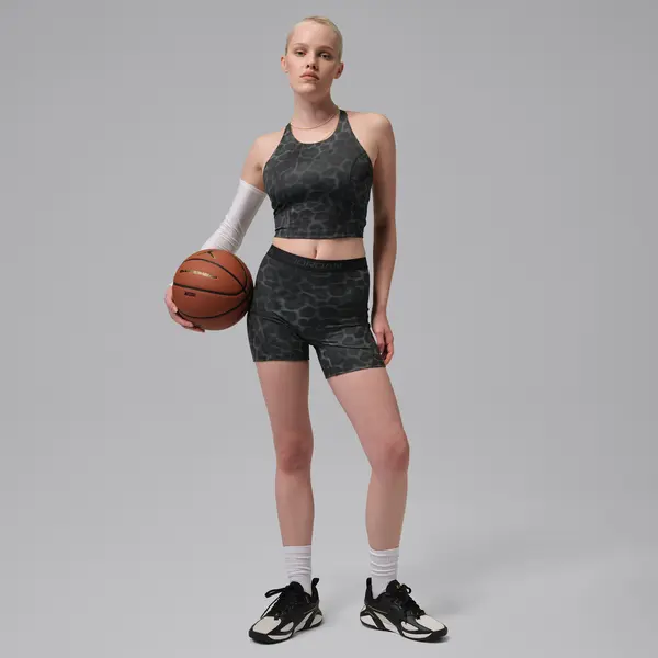 JORDAN Sport Dri-fit Printed Top - Black