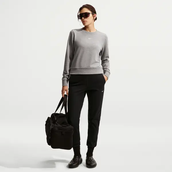 Nike High-waisted Knit Jogger Pants - Black