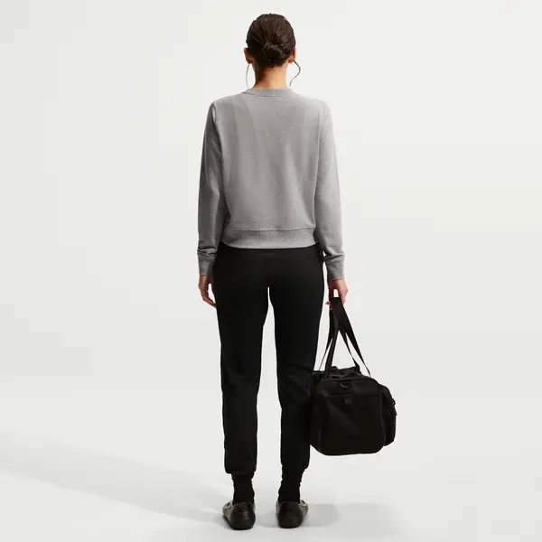 Nike High-waisted Full-length Knit Jogger Pants - Black
