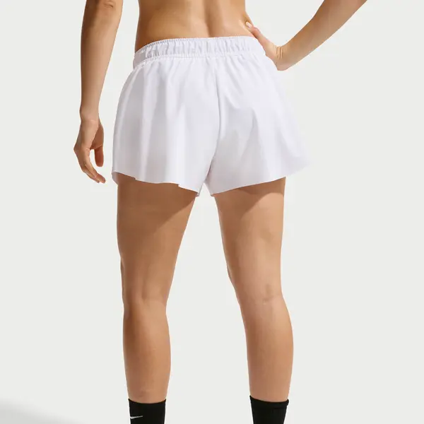Nike One Mid-rise 3" Brief-lined Shorts - White