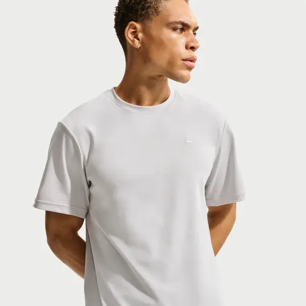 Nike Primary Dri-fit Short-sleeve Versatile Top - Grey