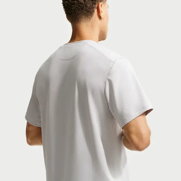 Nike Primary Dri-fit Short-sleeve Versatile Top - Grey