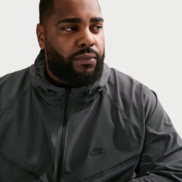 Nike Tech Dri-fit Woven Full-zip Windrunner Jacket
