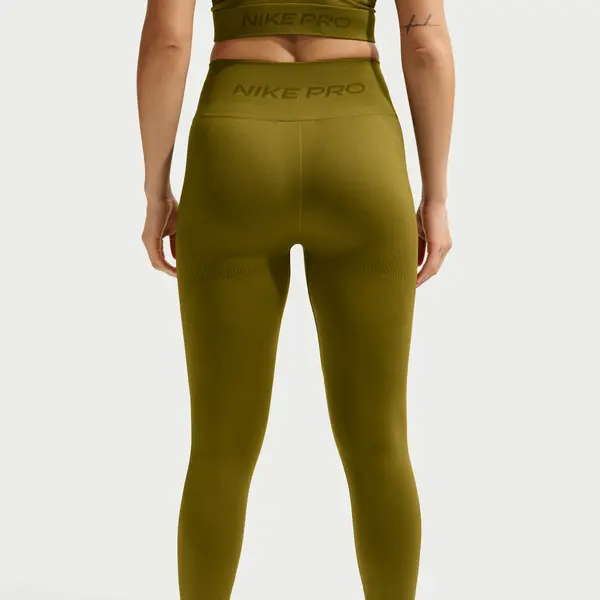 Nike Pro Seamless High-waisted 7/8 Leggings - Brown