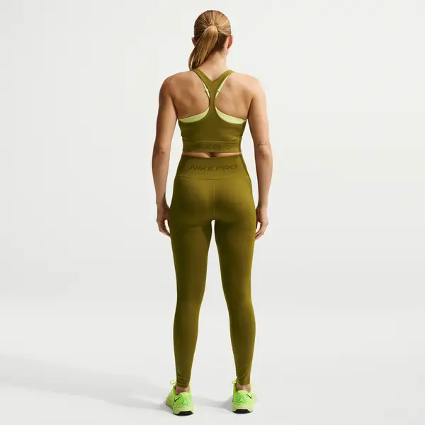 Nike Pro Seamless High-waisted 7/8 Leggings - Brown