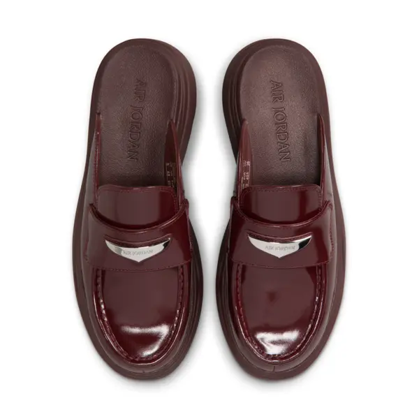 JORDAN Mule Loafers - Red