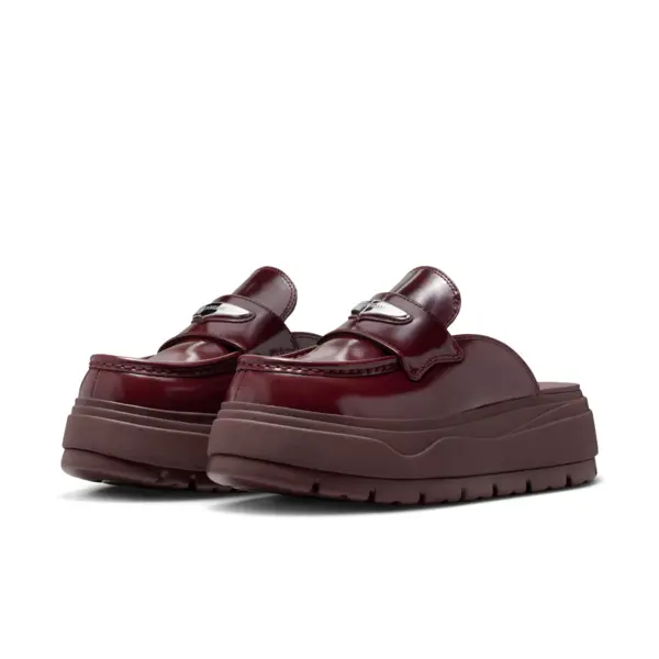 JORDAN Mule Loafers - Red