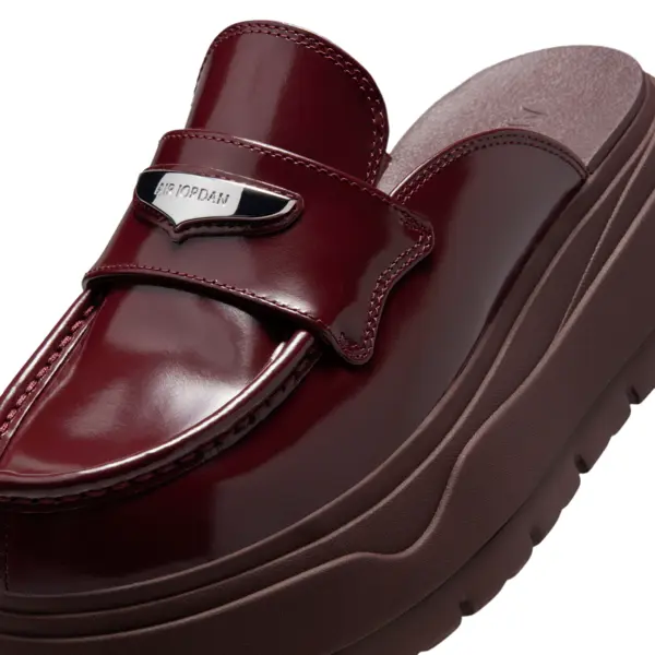 JORDAN Mule Loafers - Red