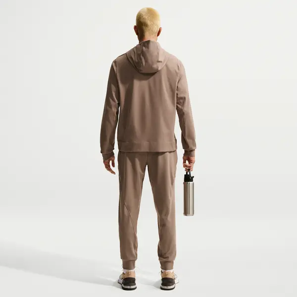 Nike Dri-fit Uv Protection Pullover Performance Hoodie - Brown