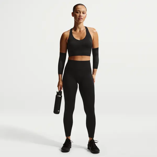 Nike Pro Seamless High-waisted 7/8 Leggings - Black