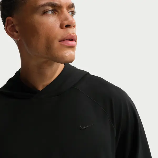 Nike Dri-fit Uv Protection Pullover Performance Hoodie - Black