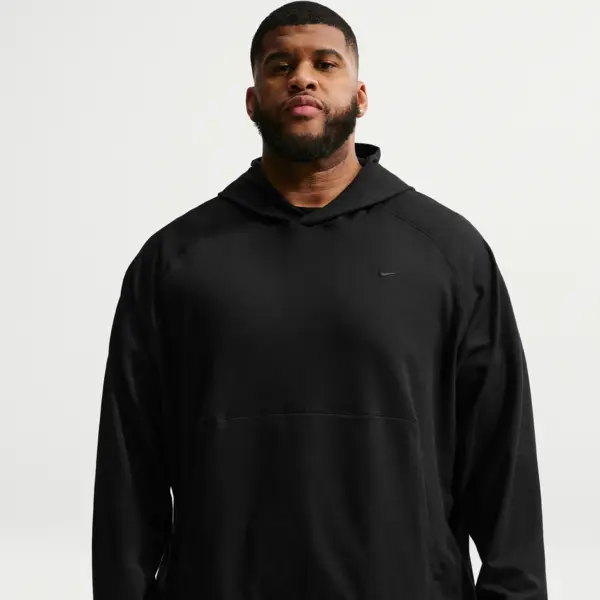Nike Dri-fit Uv Protection Pullover Performance Hoodie - Black