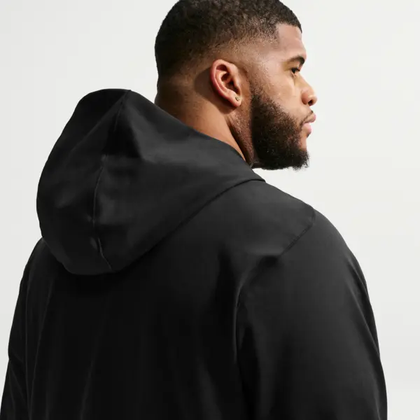 Nike Dri-fit Uv Protection Pullover Performance Hoodie - Black
