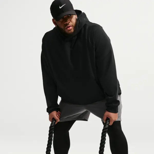 Nike Dri-fit Uv Protection Pullover Performance Hoodie - Black