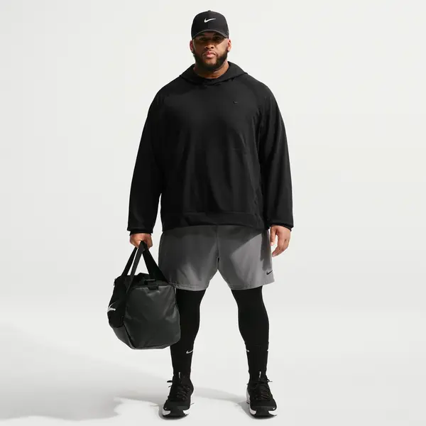 Nike Dri-fit Uv Protection Pullover Performance Hoodie - Black