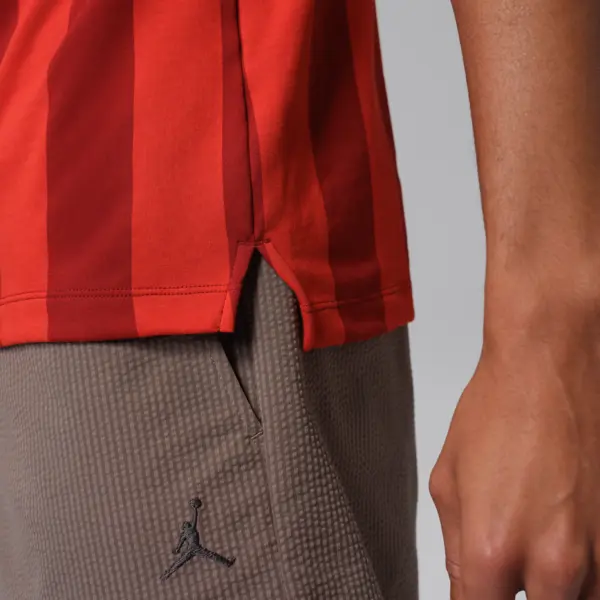 JORDAN Sport Dri-fit Printed Golf Polo - Red