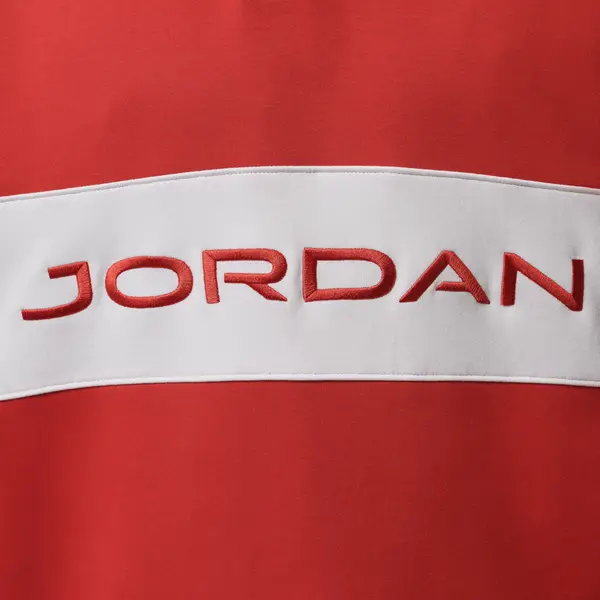 JORDAN Sport Dri-fit 1/4-zip Golf Top - Red