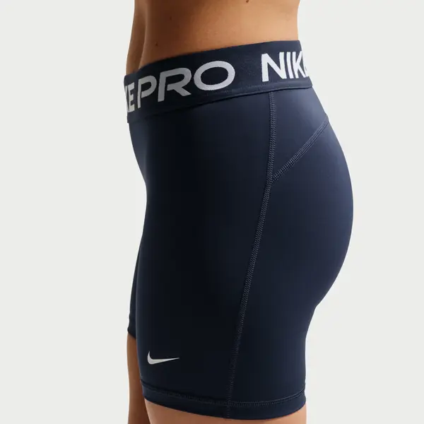 Nike Pro 365 5" Mid-rise Shorts - Blue