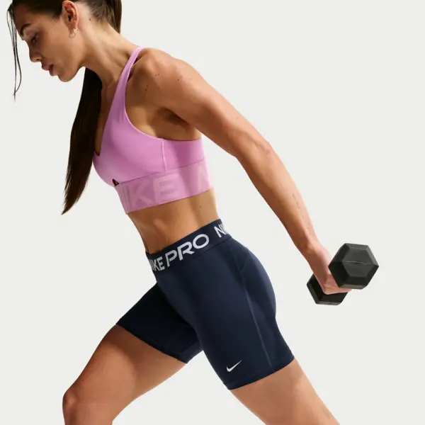 Nike Pro 365 5" Mid-rise Shorts - Blue