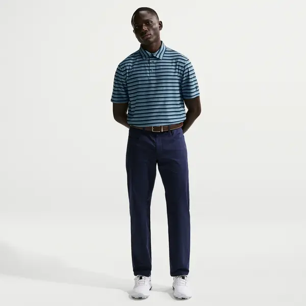 Nike Tailored Performance Dri-fit Golf Polo - Blue