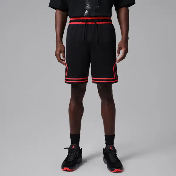 JORDAN Sport Dri-fit Mesh Diamond Shorts - Black