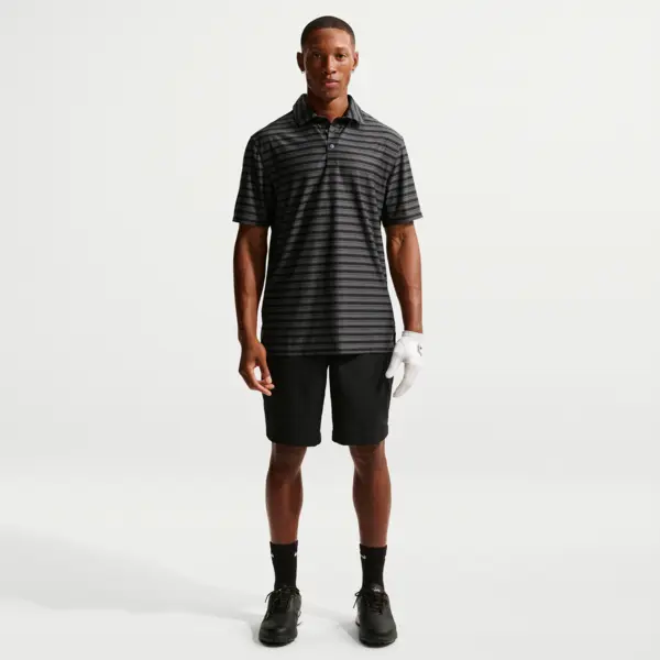 Nike Tailored Performance Dri-fit Golf Polo - Black