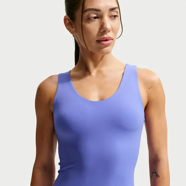 Nike Zenvy Dri-fit Tank Top - Blue