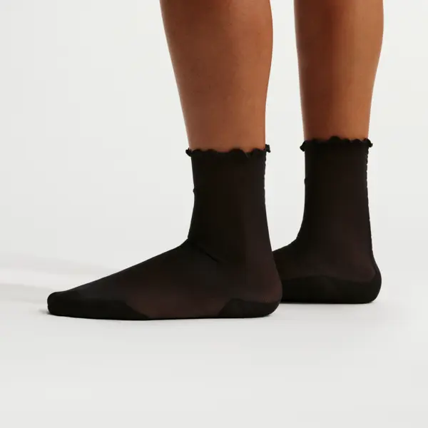 Nike Sheer Training Ankle Socks - Black