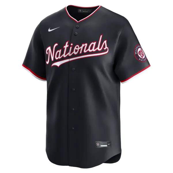 Nike Dylan Crews Washington Nationals Dri-fit Mlb Limited Jersey - Blue