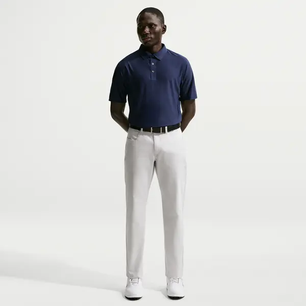 Nike Tailored Performance Dri-fit Golf Polo - Blue